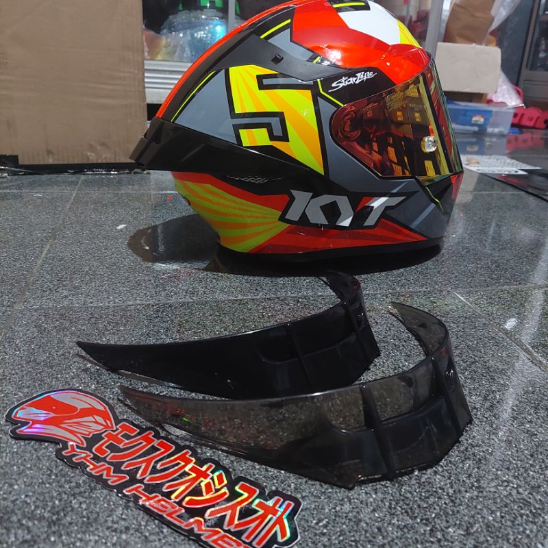 Spoiler kyt tt course GpR spoiler kyt ttcourse spoiler Helmet kyt tt ...