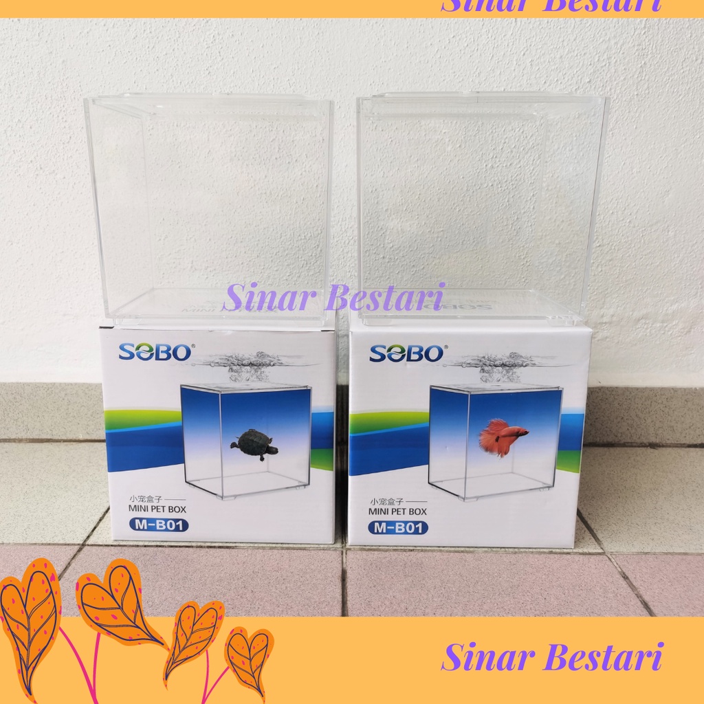 Sobo Premium Super Crystal Small Betta Aquarium Ikan Laga Light Bekas ...