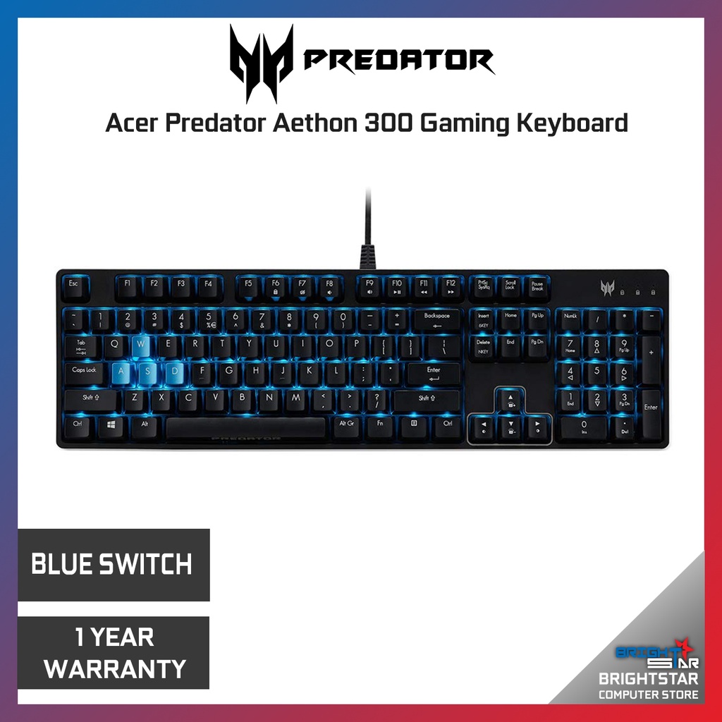 Acer Predator Aethon 300 Gaming Keyboard | Shopee Malaysia