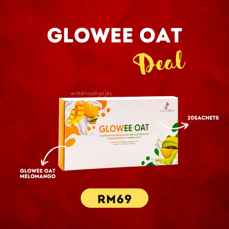 [ORIGINAL 100%] MELON MANGO NEW FLAVOUR GLOWEE OAT SHALICIOUS | Shopee ...