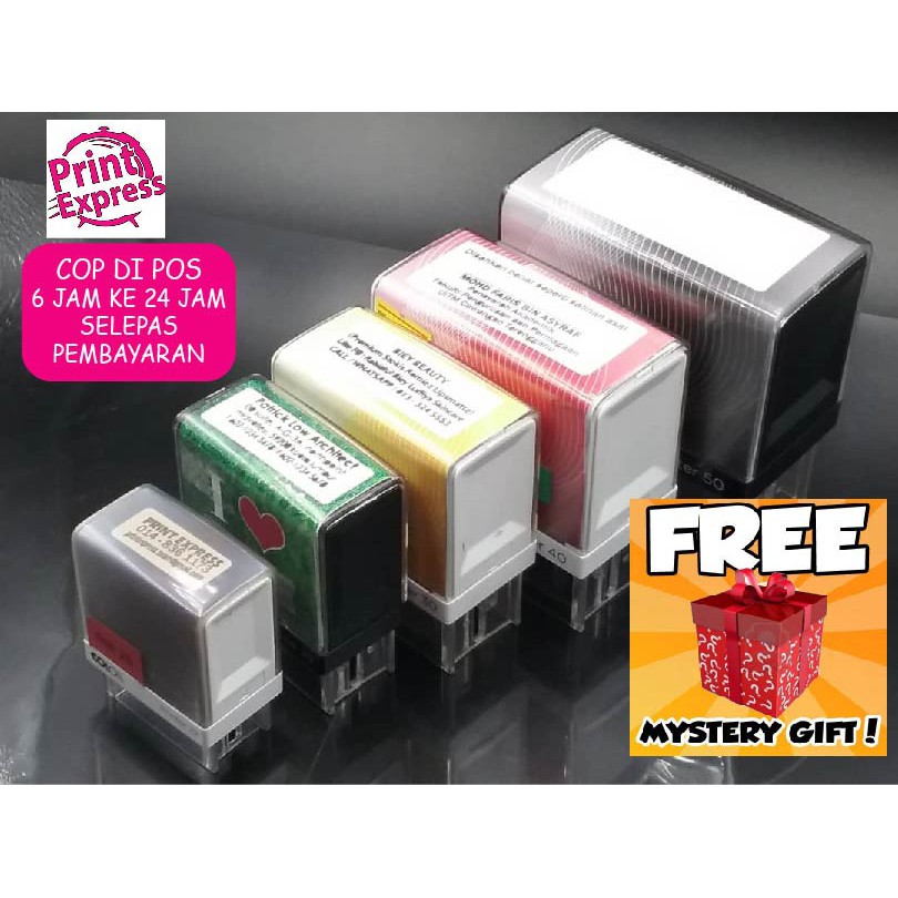 STAMP COP SYARIKAT COLOP BESERTA INK | Shopee Malaysia