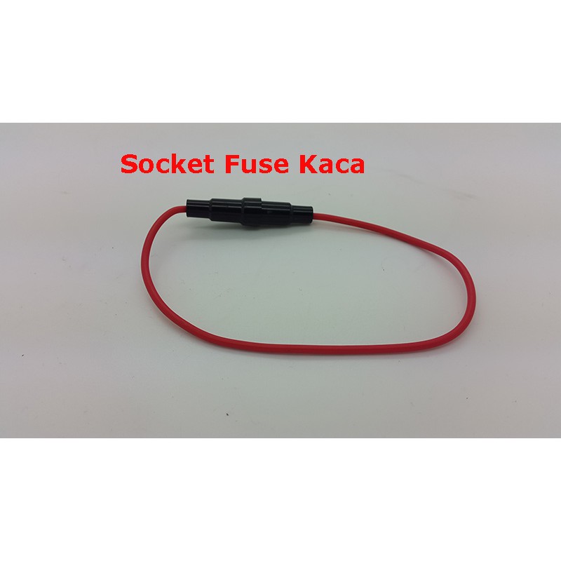 Glass fuse Socket (For Small fuse) | Shopee Malaysia