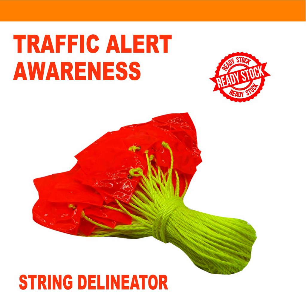 ROAD SAFETY -reflective STRING DELINEATOR- Tali pemantul cahaya ...