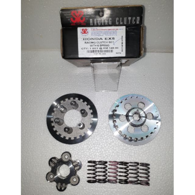 Ready Stock SYS HONDA EX5 /WAVE 100 HYPER RACING CLUTCH 6 SPRING SET ...