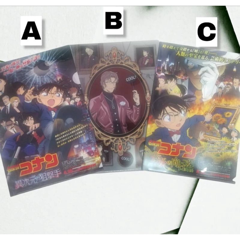 Genuine Anime Detective conan file | Shopee Malaysia
