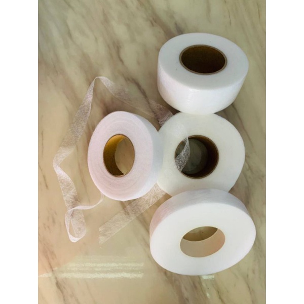 Pita Pelekat Kain/ Lencana sekolah/ Double Sided Gum / Fusible webbing ...