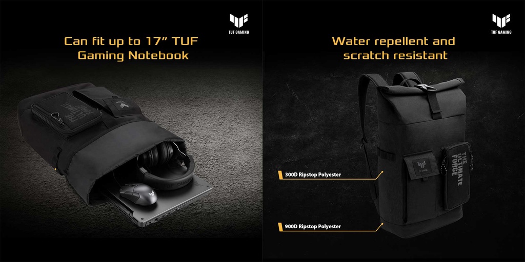 ASUS Tuf Gaming Backpack (17") VP4700 | Shopee Malaysia