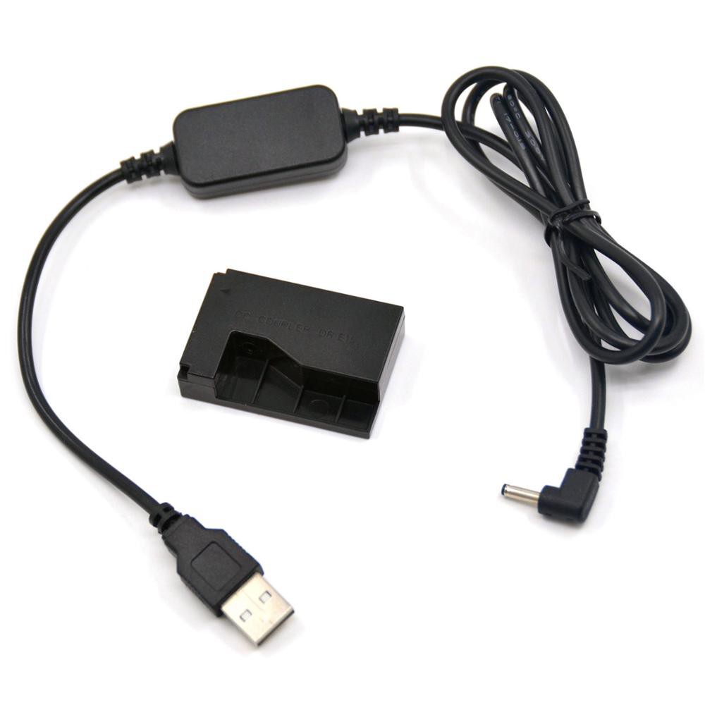 LP-E12 FAKE DUMMY BATTERY WITH USB ADAPTER FOR CANON COMPACT MIRRORLESS ...