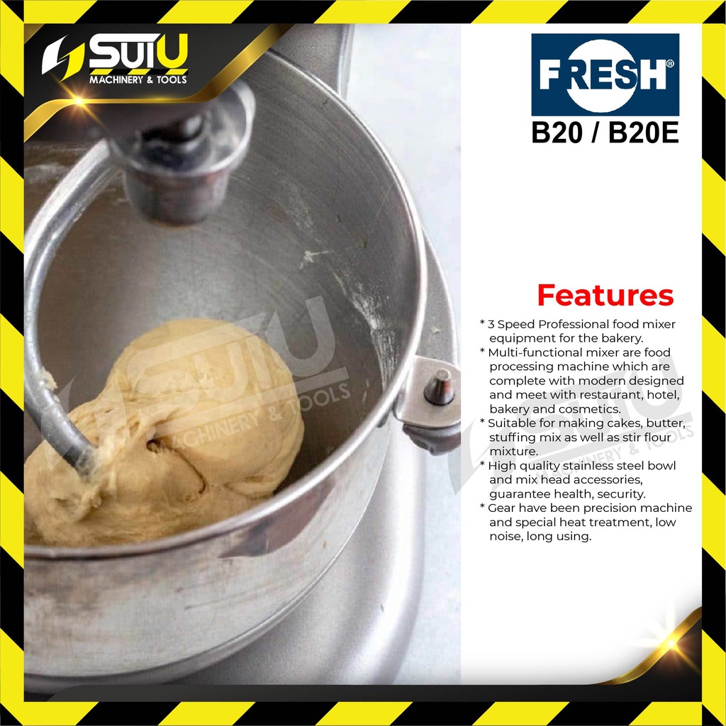 FRESH B20 / B20E / B20-E 20L Universal Stand Mixer / Food Mixer 1100W ...