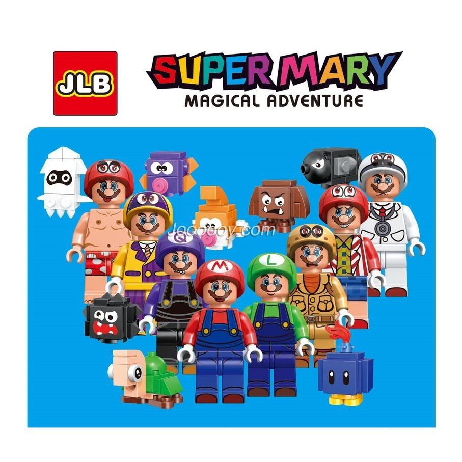 JLB 3D160H Little Mario Minifigures | Shopee Malaysia