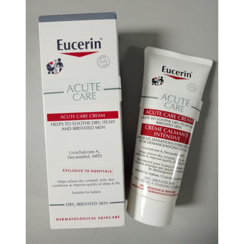 Eucerin Acute Care Cream 100ml (NEW PACKAGING) | Shopee Malaysia