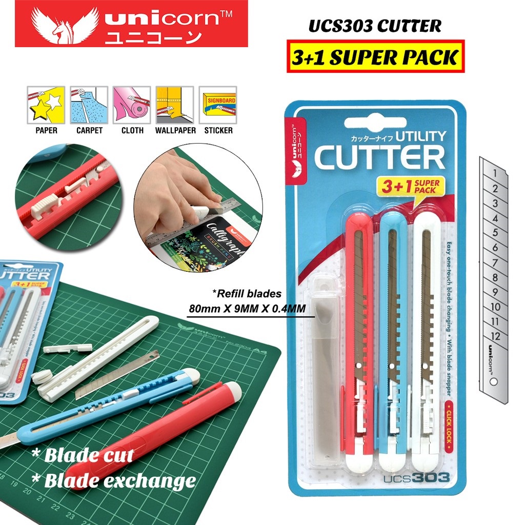 [HippoArt]Unicorn Cutter 3+1 Super Pack UCS303 | Shopee Malaysia