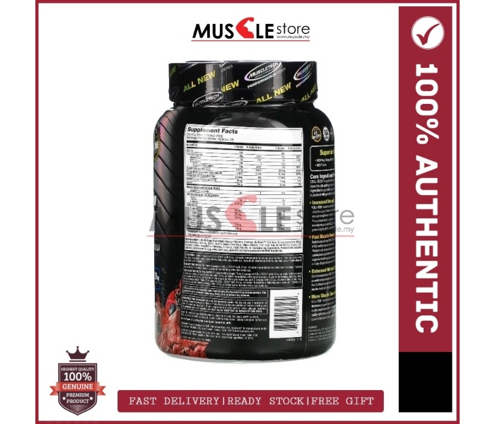 MuscleTech Cell Tech Elite 3lbs Post Workout, Muscle Strength ...