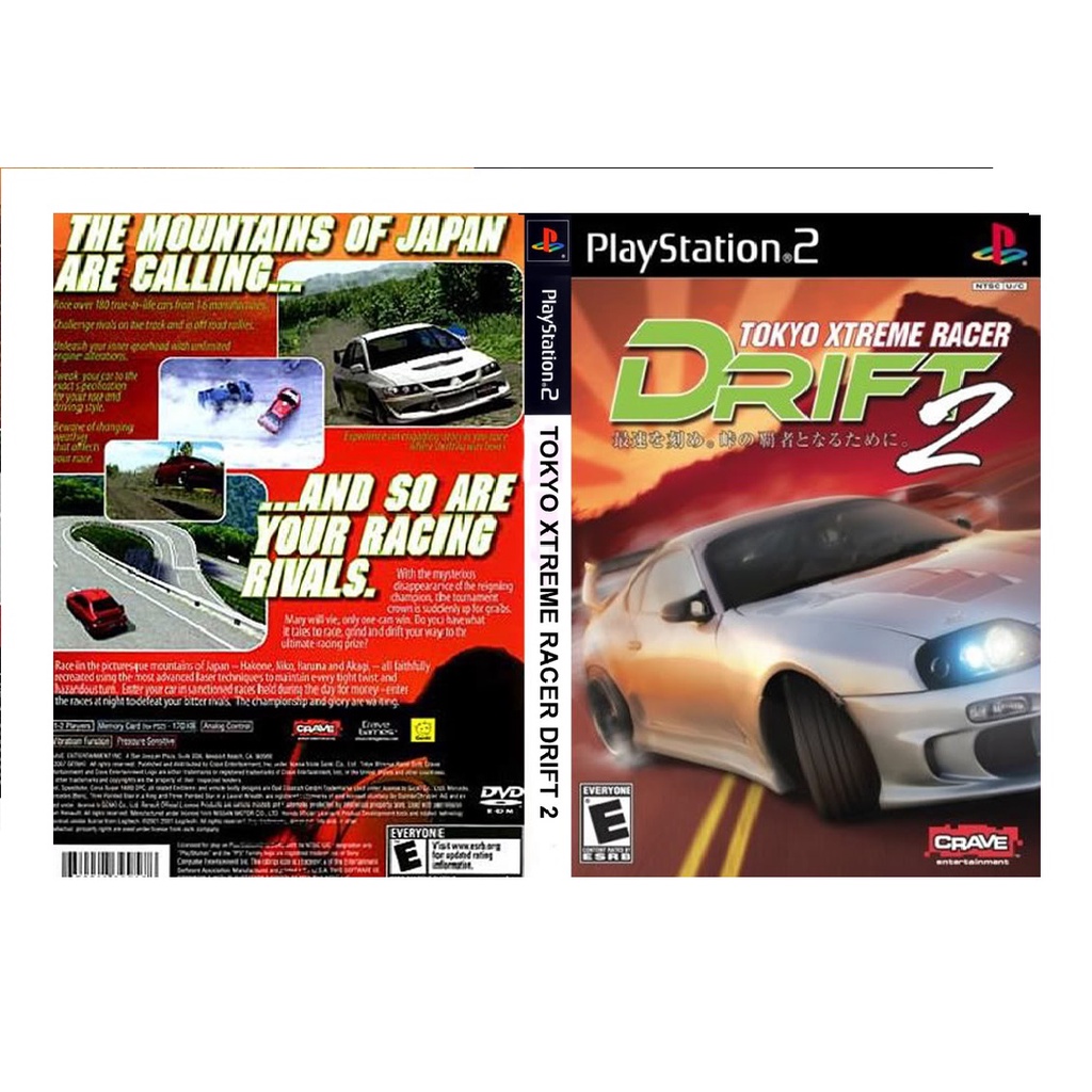 🔥PS2 CD DVD Games🔥 TOKYO XTREME RACER -DRIFT 2 (DVD Game) | Shopee Malaysia