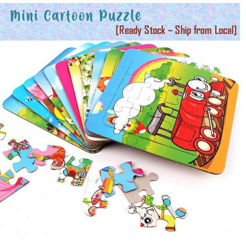 MAINAN DOORGIFT MINI PUZZLE KIDS ACTIVITY HOME ACTIVITY NURSERY ...