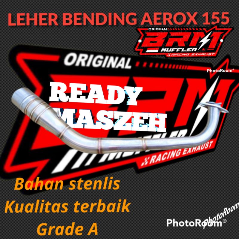 Aerox 155 AEROX OLD Neck Header FULL BENDING GRADE (A) | Shopee Malaysia