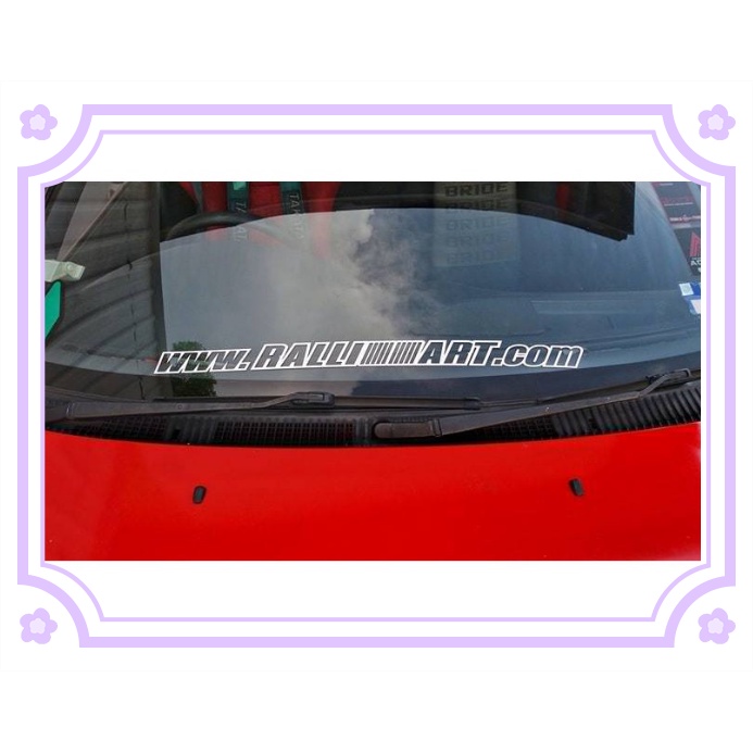 STICKER PROTON WIRA SATRIA RALLI ART WAJA LANCER MITSUBISHI EVO GSR ...