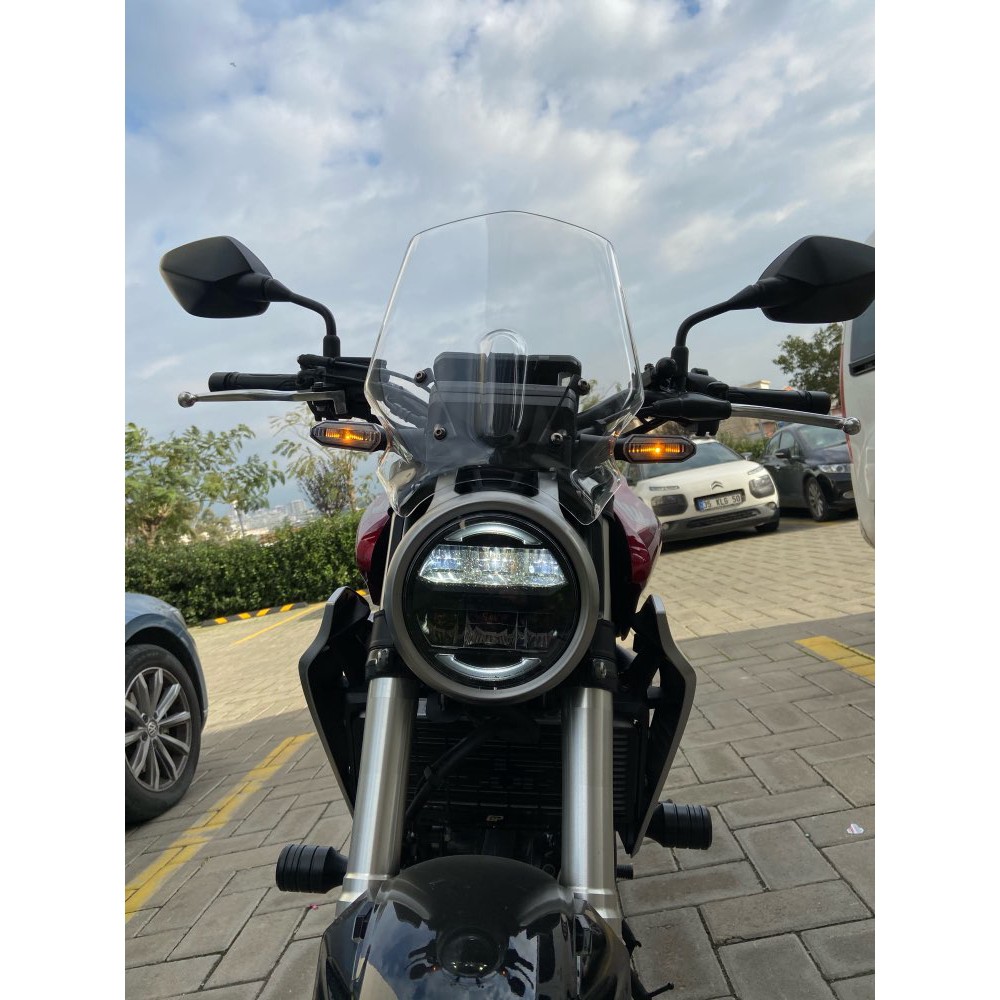 Hot sale!!Motorcycle Windscreen For Honda CB125R CB150R CB250R CB300R ...
