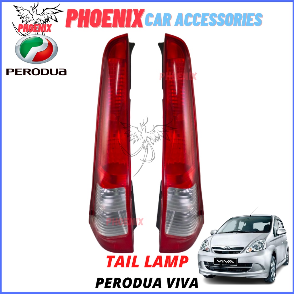 PERODUA VIVA / VIVA ELITE TAIL LAMP LAMPU BELAKANG KERETA 100% NEW BARU ...