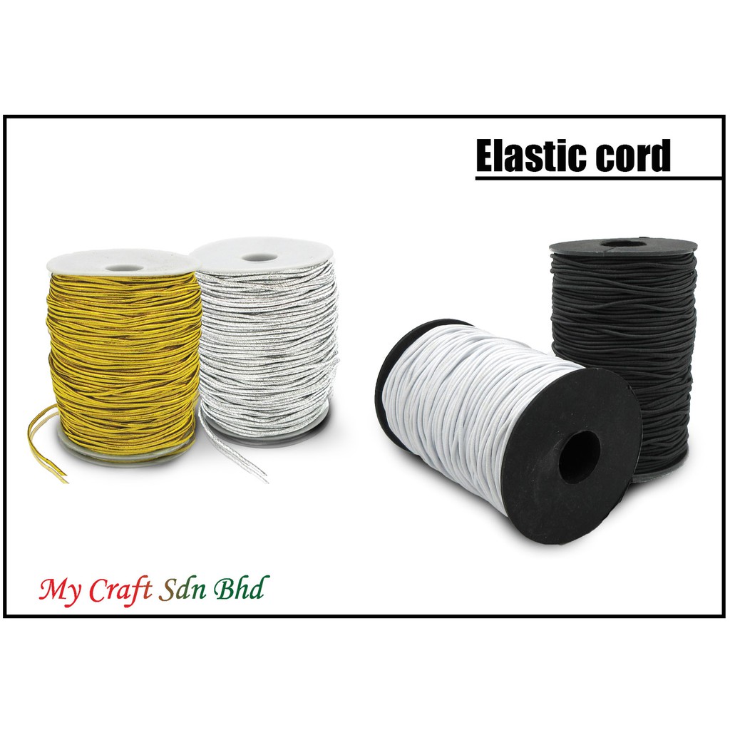[Ready Stock] Elastic Cord | Getah Elastik | Elastic Band | Elastic ...