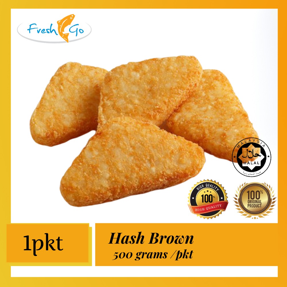 [HALAL] Packaged Hash Brown 500g | Shopee Malaysia