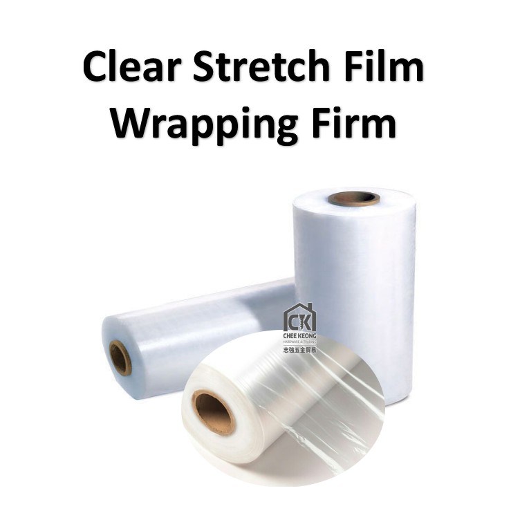CLEAR STRETCH FILM / WRAPPING FIRM / PLASTIC WRAPPING 100MM 500MM ...
