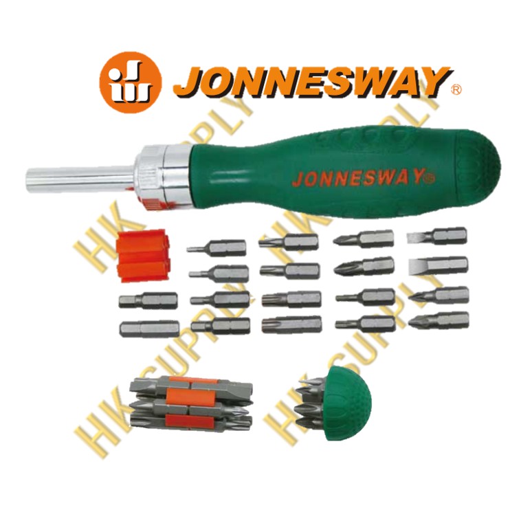 JONNESWAY 19PCS RATCHET DRIVER BIT SET DR0119S | Shopee Malaysia