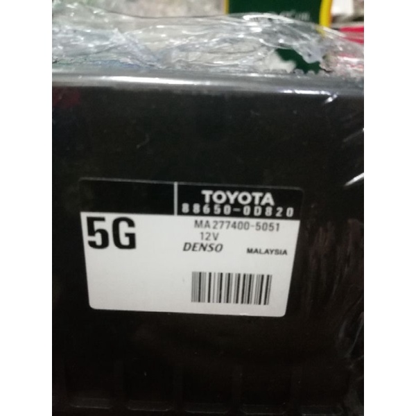 toyota vios yaris nsp151 aircon ecu | Shopee Malaysia
