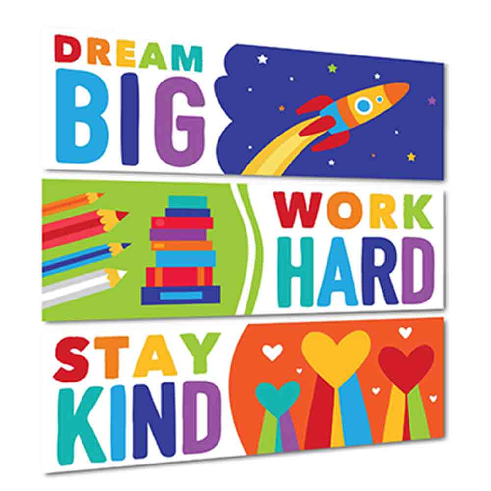 3 Motivational Banners Growth Mindset Posters,Motivational Posters ...