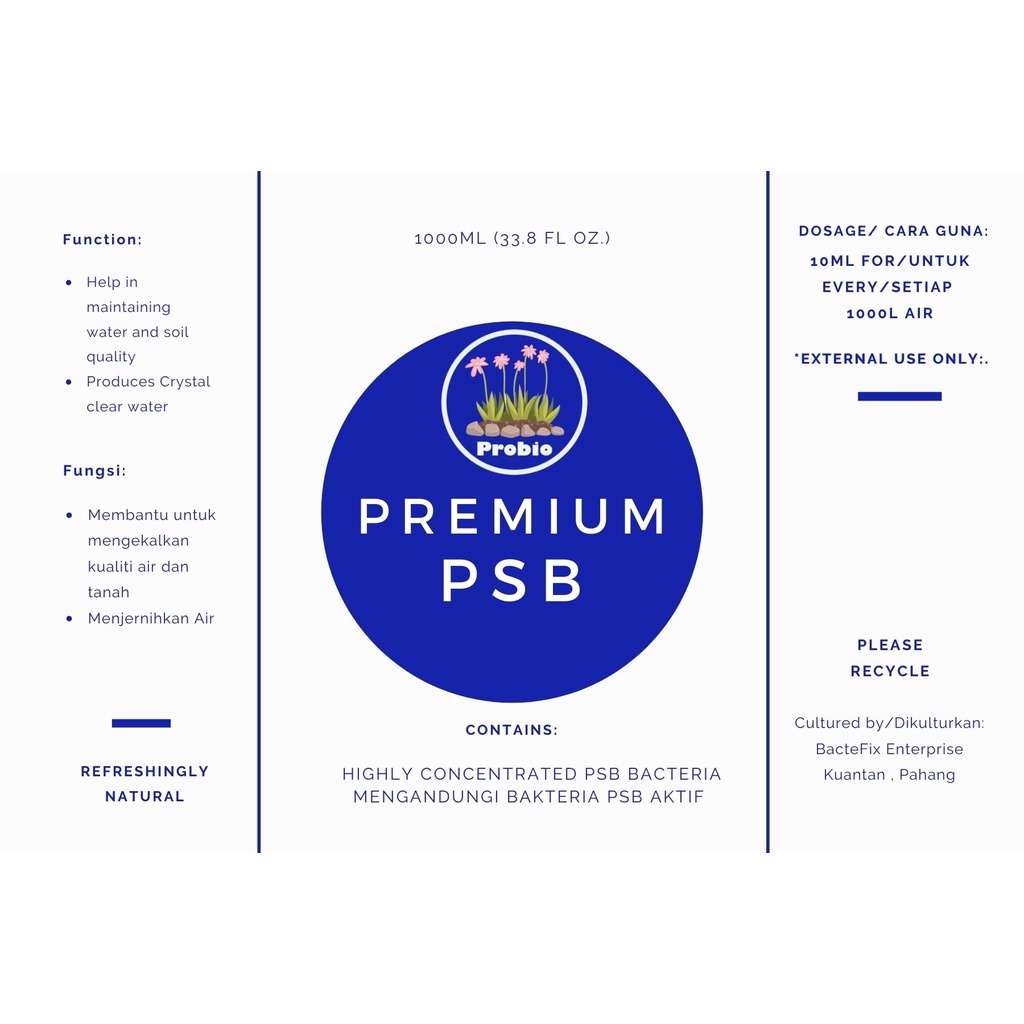 Premium HomeMade PSB (1000ml) | Shopee Malaysia