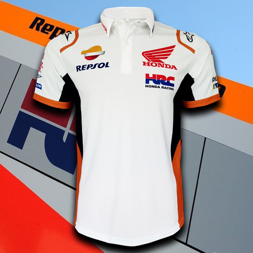 Polo Shirt MotoGP Repsol-Honda Moto Gp Team Repsol Honda MG0071 Full ...