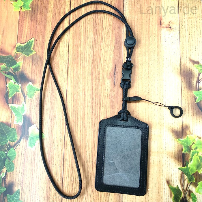 Ready (4256) Lanyard Mini Buckle Name Tag ID Card Holder Neck Strap ...