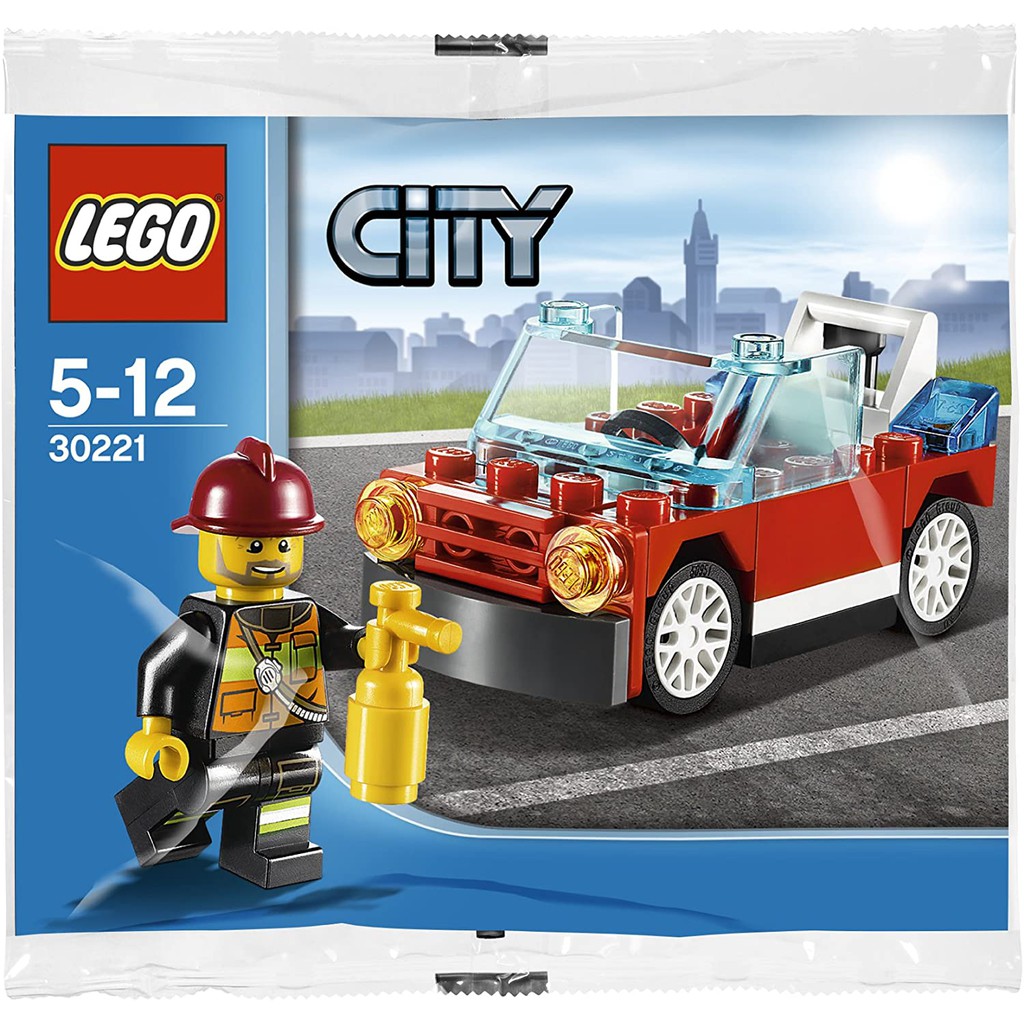 Lego 30221 Fire Car Set (Polybag) | Shopee Malaysia