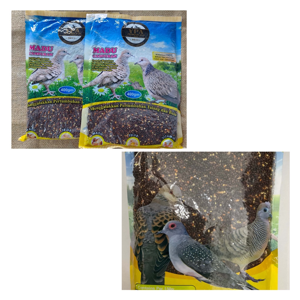 YPA Black Millet (400g) Sekoi Hitam Makanan Burung Merbok &Terkukur ...