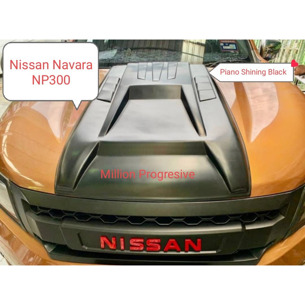 NISSAN NAVARA NP300 FRONT BONNET AIR SCOOP | Shopee Malaysia