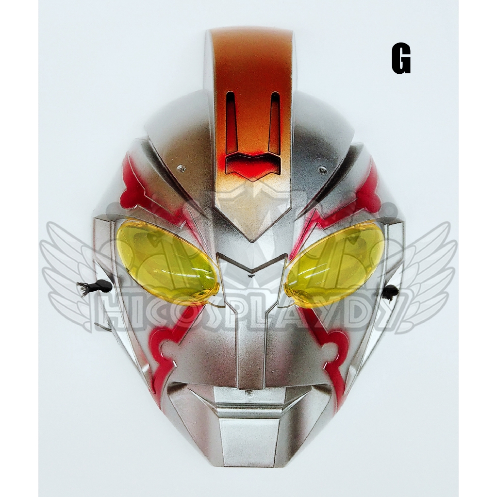 hiCosplaydy Kids Topeng Ultraman Face Mask | Shopee Malaysia