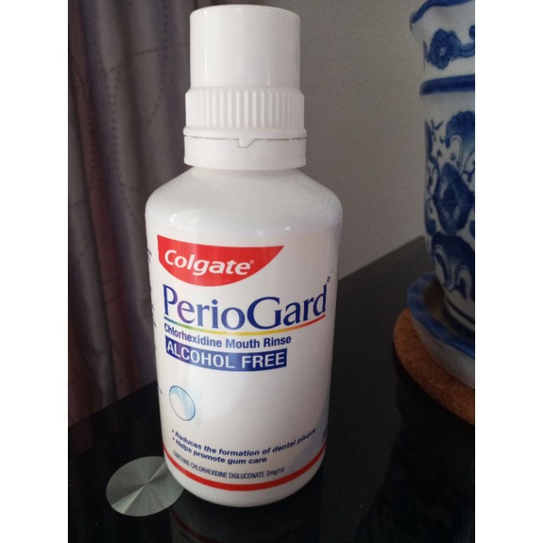 Colgate Periogard Alcohol-Free Chlorhexidine Mouthwash (300mL) | Shopee ...