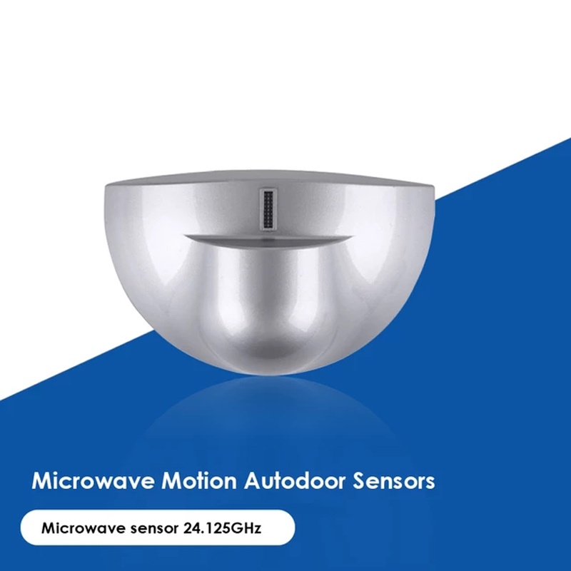 24.125Ghz Microwave Motion Sensor 12-24V Automatic Door Sensor Autodoor ...