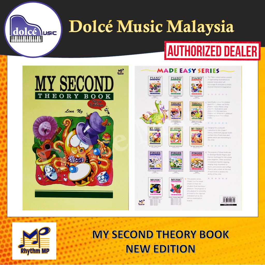 Rhythm MP - My Second Theory Book New Edition | Shopee Malaysia