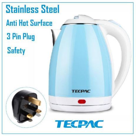 TECPAC Stainless Steel Jug Kettle (2.0L) | Shopee Malaysia