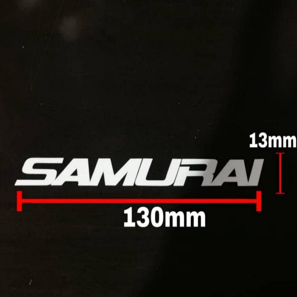 SAMURAI-LIPS Sticker Car Bumper Diffuser Body Exterior Samurai Car ...