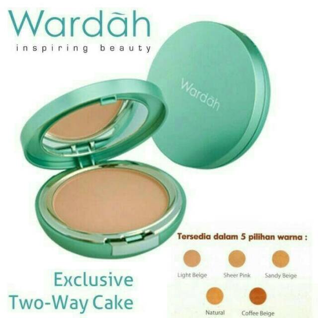 Original Wardah TWC Exclusive Uses An Exclusive Two Way Cake Place For ...