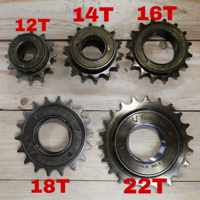 BICYCLE FREEWHEEL (SPOKET PREWEL BASIKAL) 12T / 14T/ 16T /18T / 20T ...
