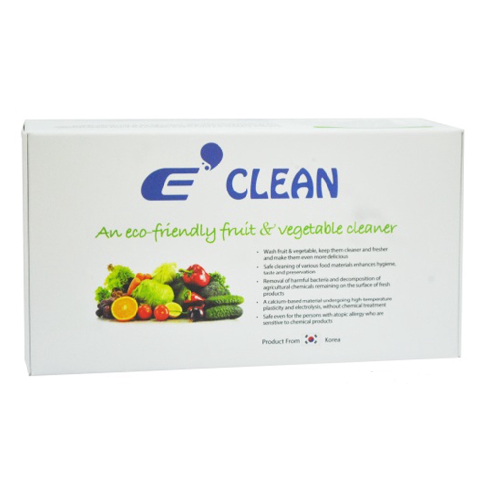 E-Clean Fruit and Vegetable Cleaner - 20 Packet x 15g | Shopee Malaysia