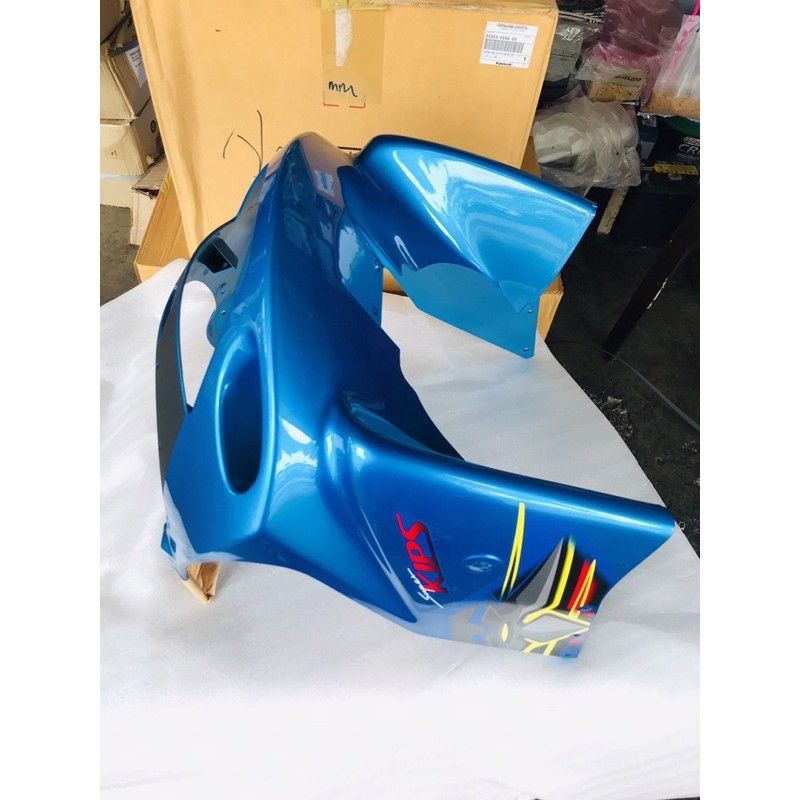 KAWASAKI ZX150 RR Cowling Upper Cover + Sticker / STRIPE ( Blue ) 100% ...