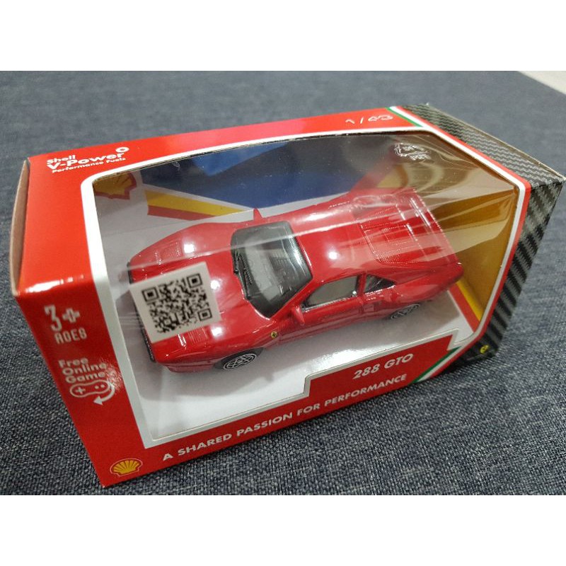 288 GTO Ferrari Burago Shell Limited Edition | Shopee Malaysia