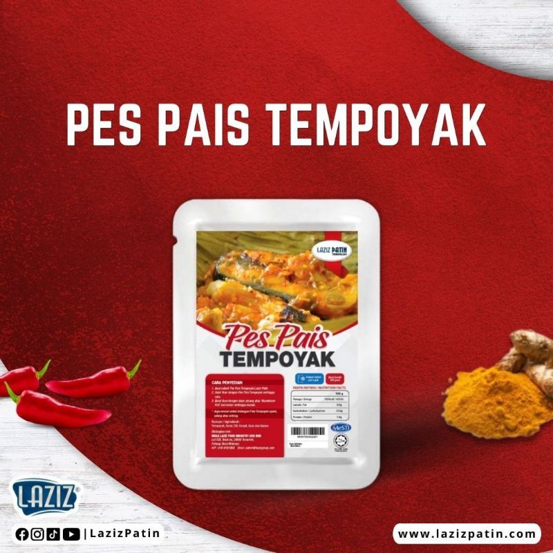 PES PAIS TEMPOYAK - Produk Original Laziz Patin (200gm) | Shopee Malaysia