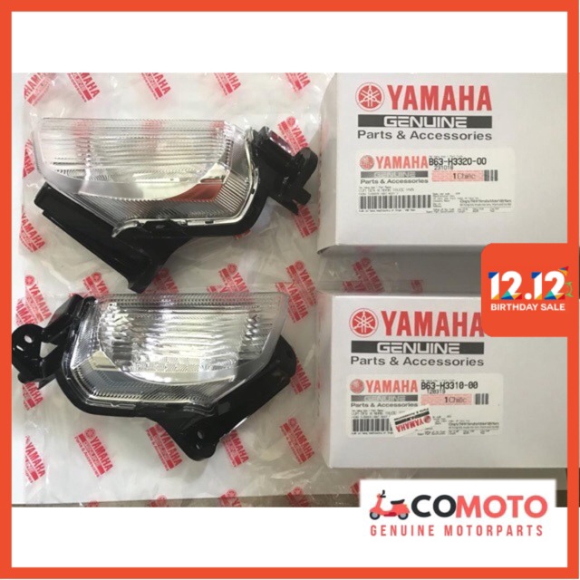 Yamaha NVX Front Signal / Front Flasher Light 100% Original Yamaha ...
