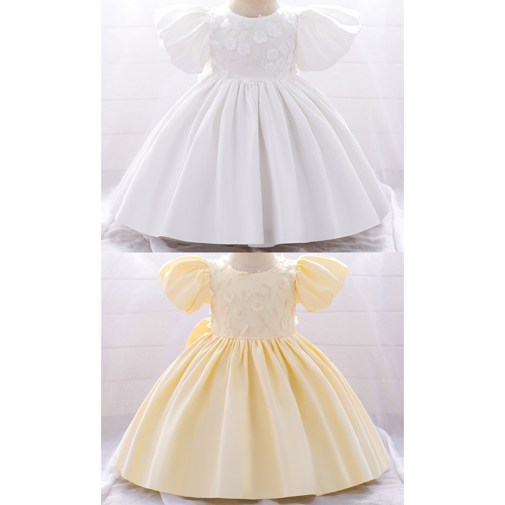 Comel Newborn Baby Girl Dress Tutu Princess Ball Gown Tulle Flower Girl ...