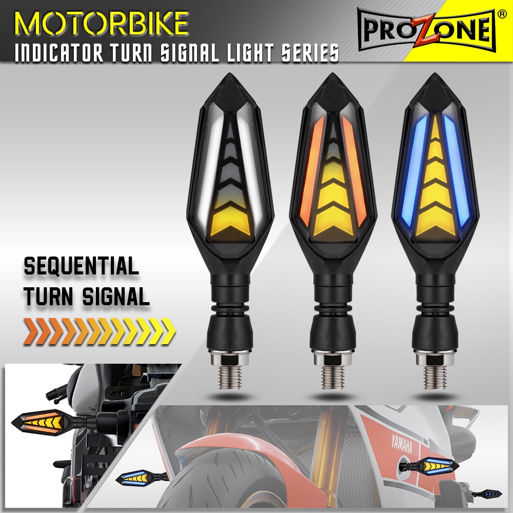 UNIVERSAL SIGNAL LED SUPERBIKE RUNNING LIGHT / SIGNAL BELAKANG LED ...